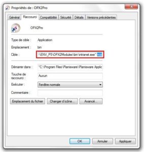 Affichage de la console du client lourd - BLOOM PPM